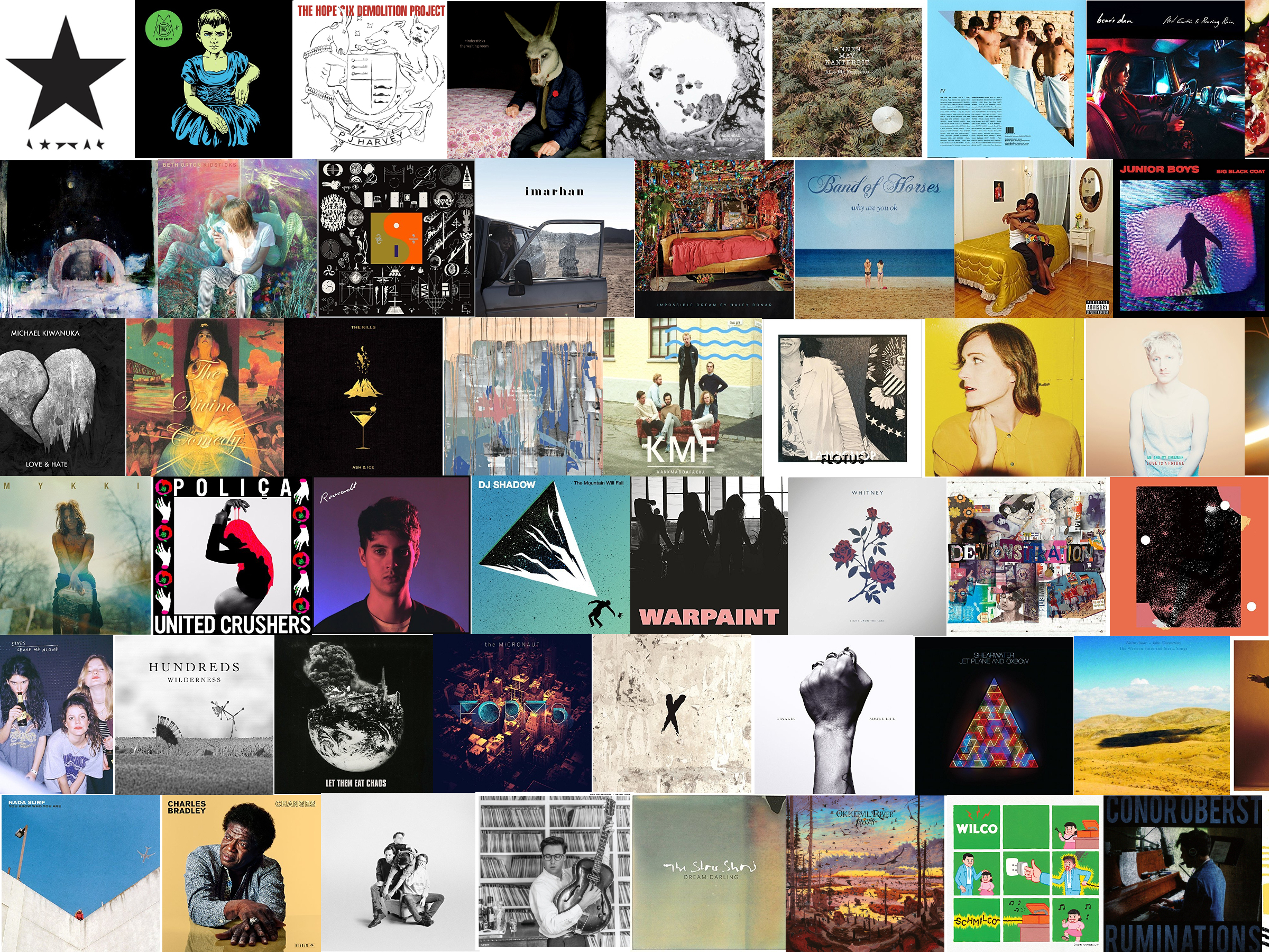 Die besten Alben des Jahres 2016 – jetzt abstimmen! | detektor.fm